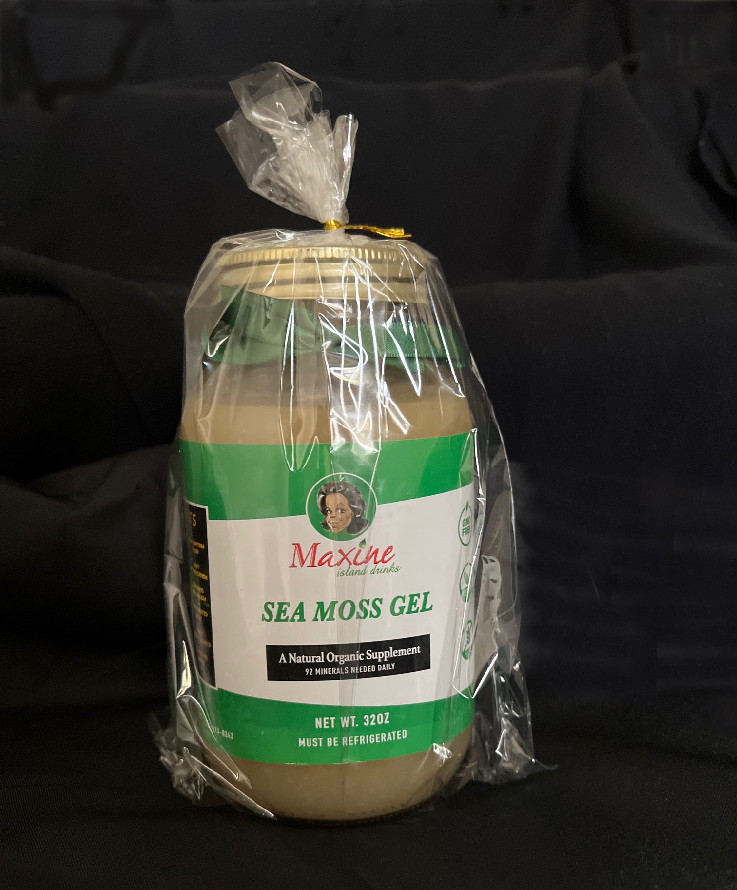 Gold Sea Moss Gel 32oz – Maxine Island Drinks